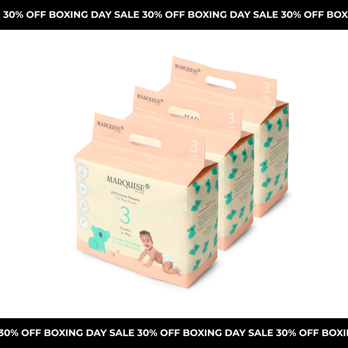 Nappies | Newborn Nappies & Baby Nappies | Maquise – Marquise