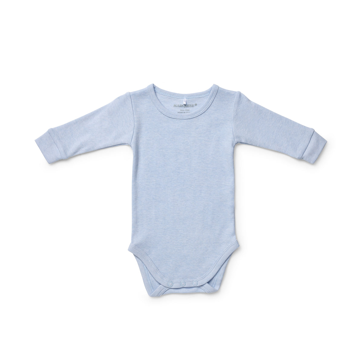 Baby Blue Cotton Wool Bodysuit – Marquise